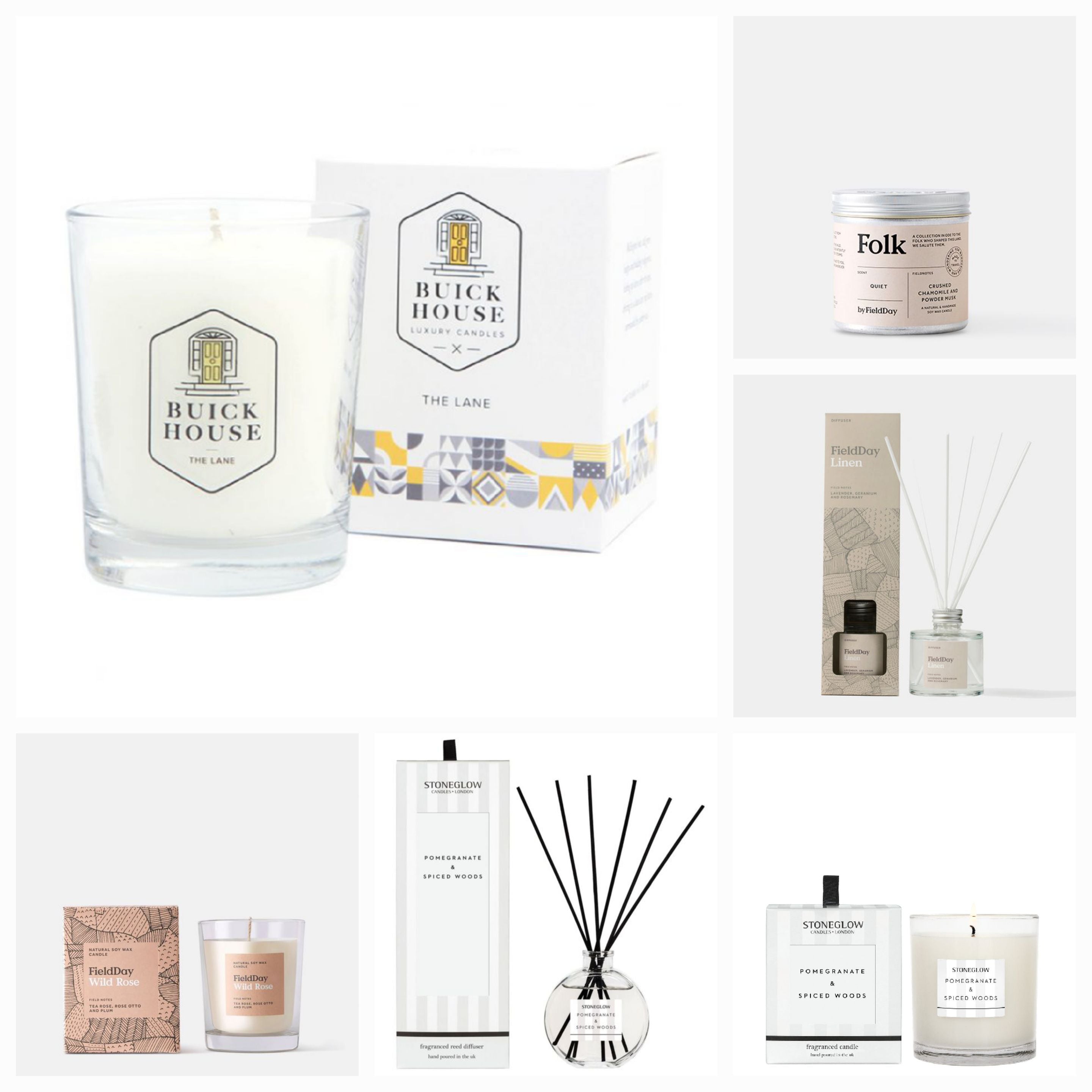 Candles and Diffusers – Molly & Tess